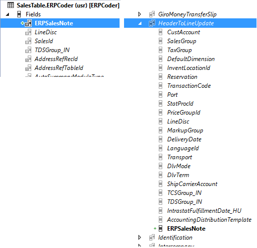 Extend SalesTable2Line Framework (Dynamics 365 Finance / SCM) | ErpCoder