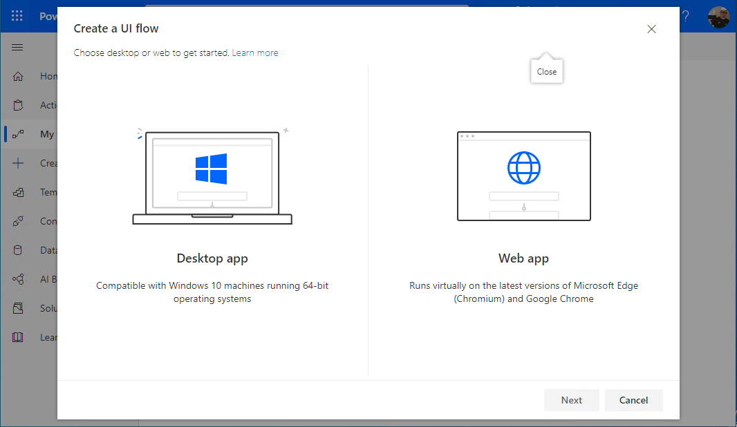 Use UI Flows in Power Automate to interact with a web site | ErpCoder